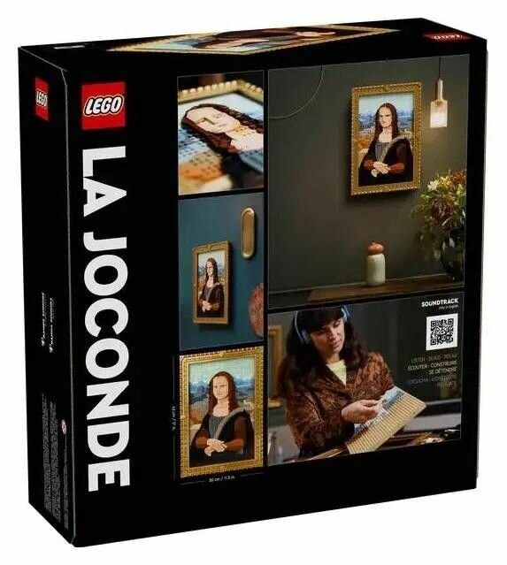 Конструктор LEGO Art "Мона Лиза" 31213, дополненная реальность, от 18+ лет, пластик