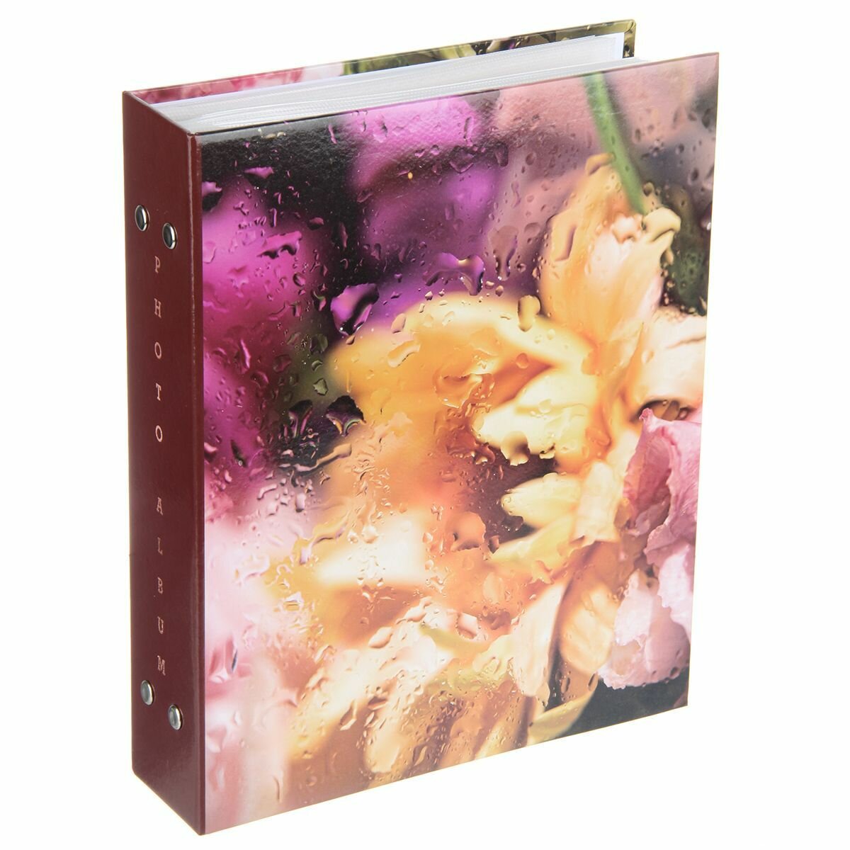 Фотоальбом Veld Co 134246, 200 фото, 50 листов с кармашками, формат 10x15 см