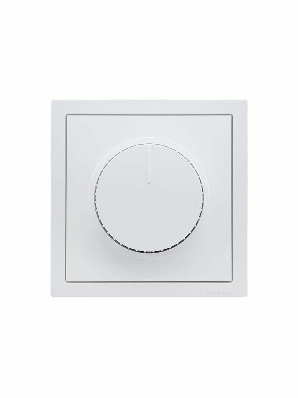 Диммер для LED ламп 250Вт СП ZIMA IP20 бел. LEZARD 704-0288-163