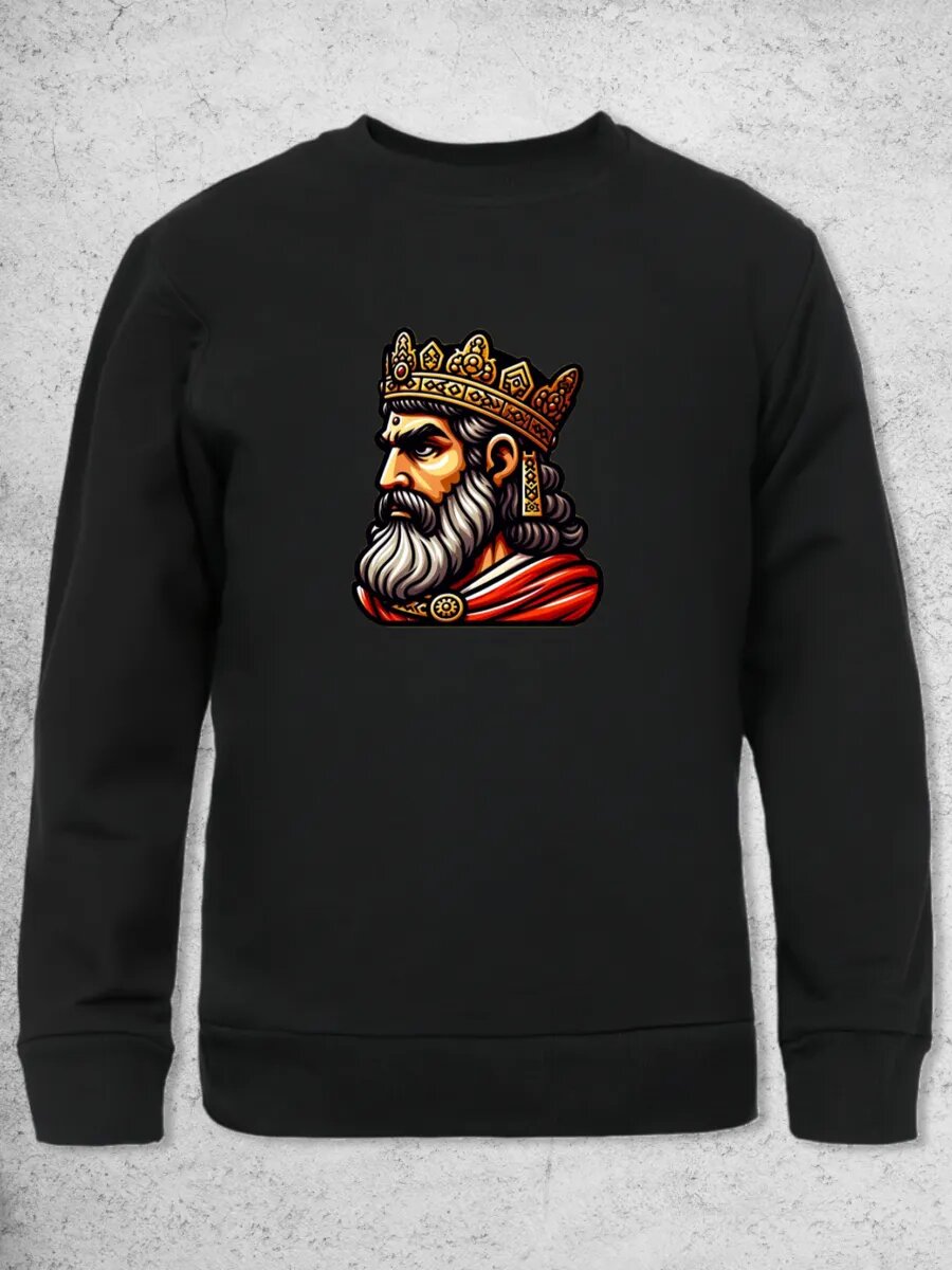 Свитшот король