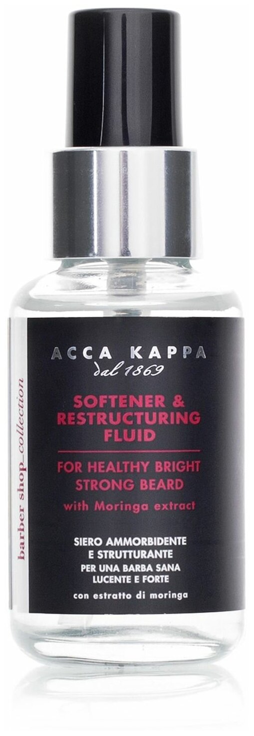 Смягчающий флюид для бороды Acca Kappa Softener & Restructuring Fluid, 50 мл