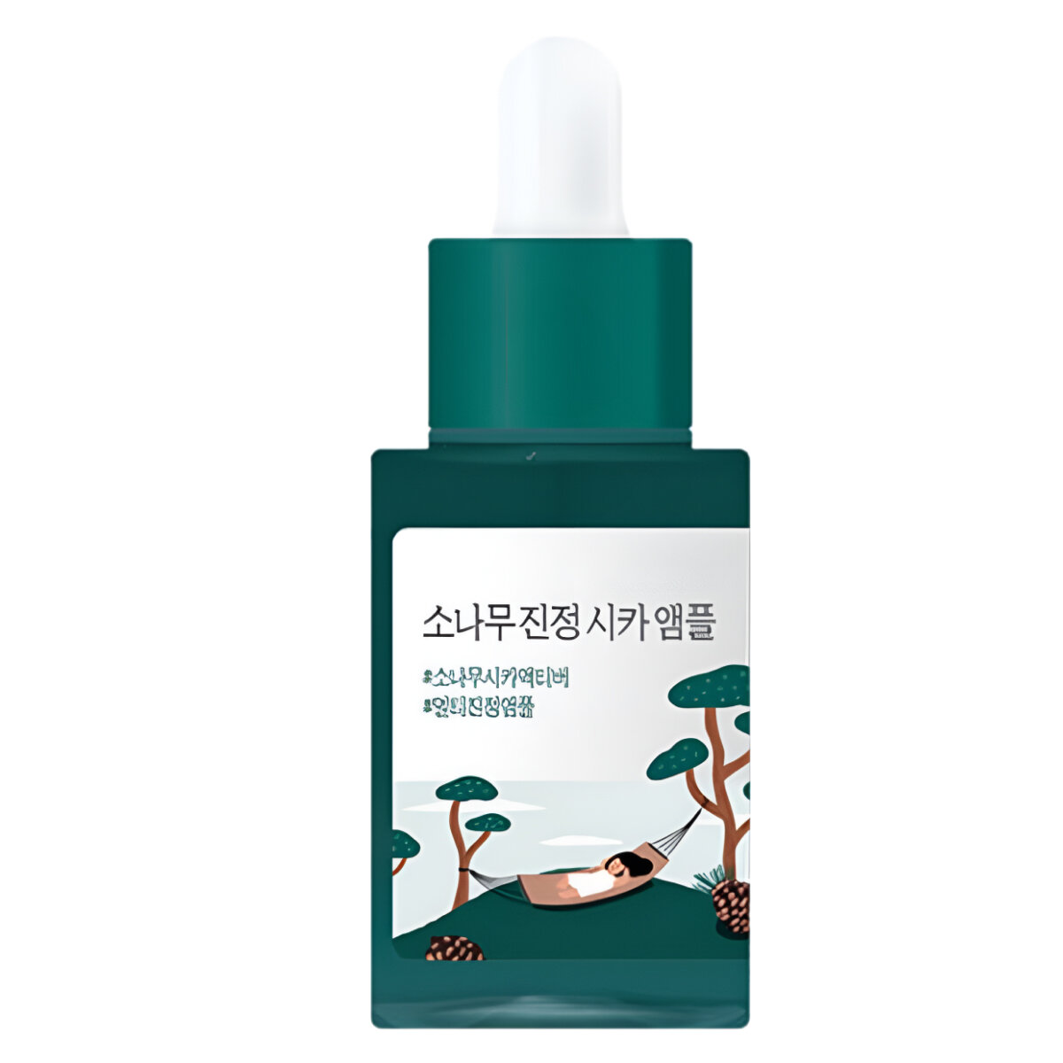 ROUND LAB Сыворотка с экстрактами сосны и центеллы для проблемной кожи / Pine Calming Cica Ampoule, 30 мл