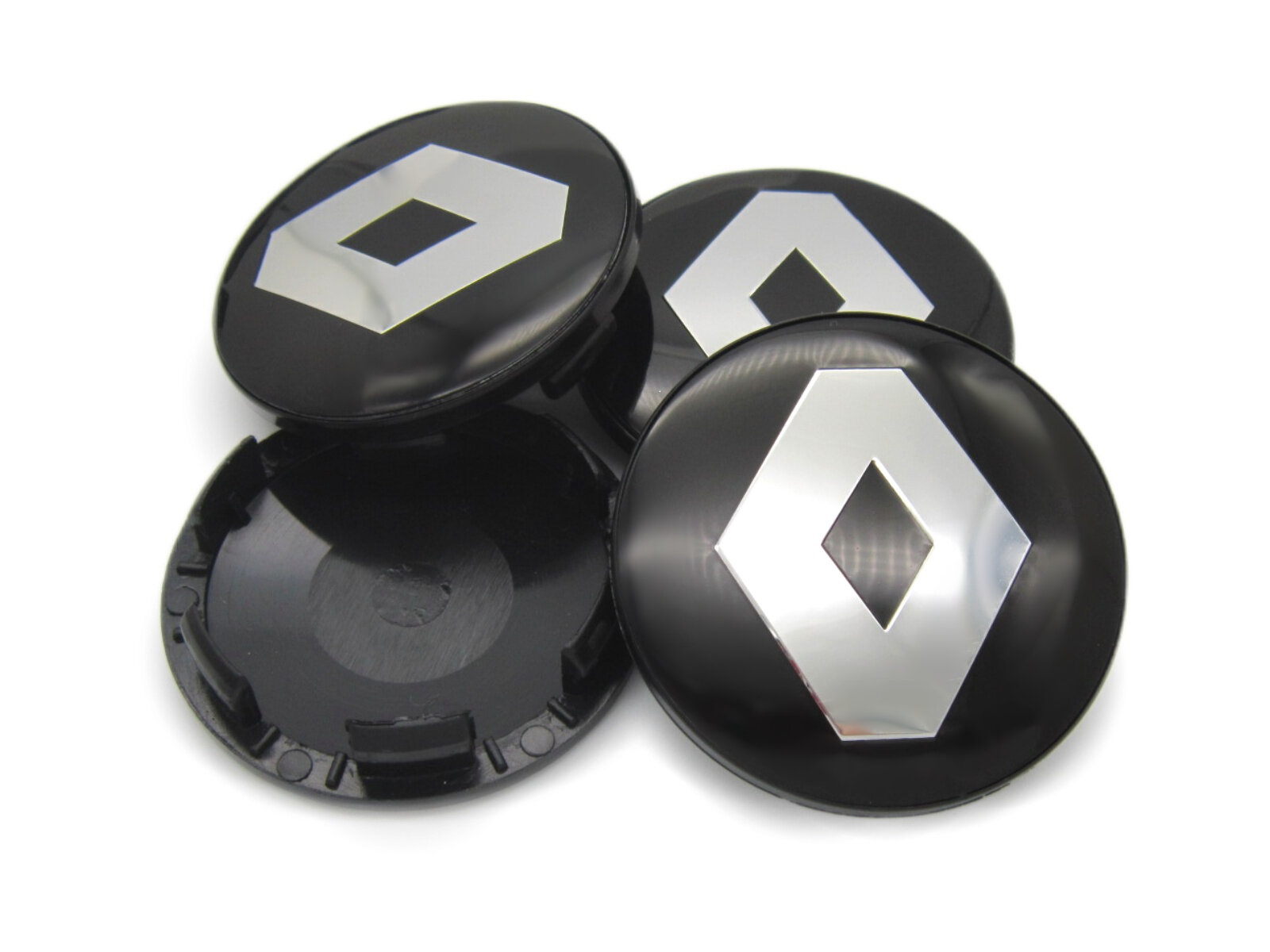 Колпачки, заглушки на литые диски КиК Рено 62/55/10, комплект 4 шт.