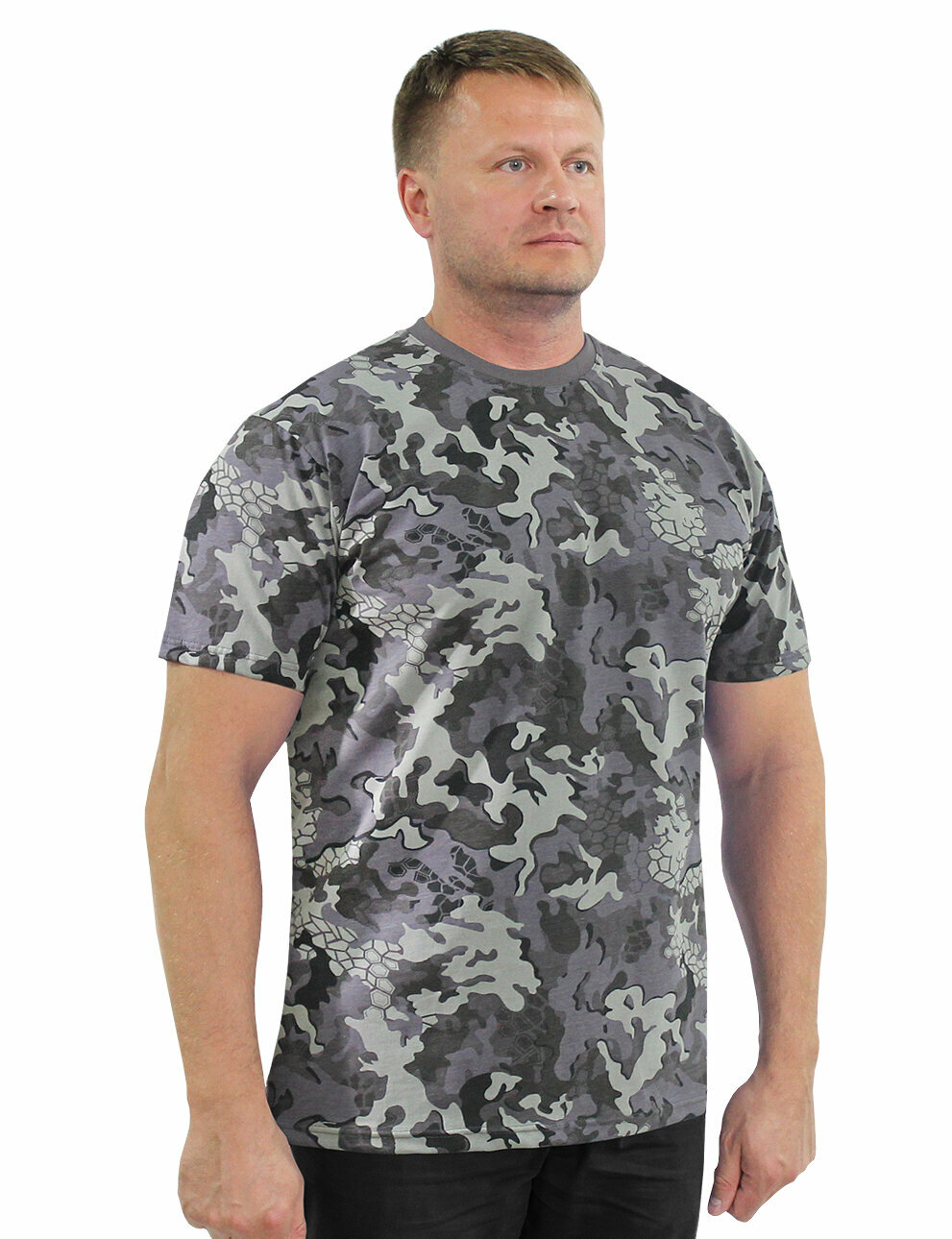 Футболка камуфляжная охотник рыболов