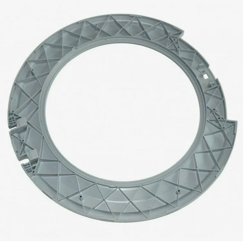 Внутренний обод люка стиральной машины Bosch (Бош), серый пластик