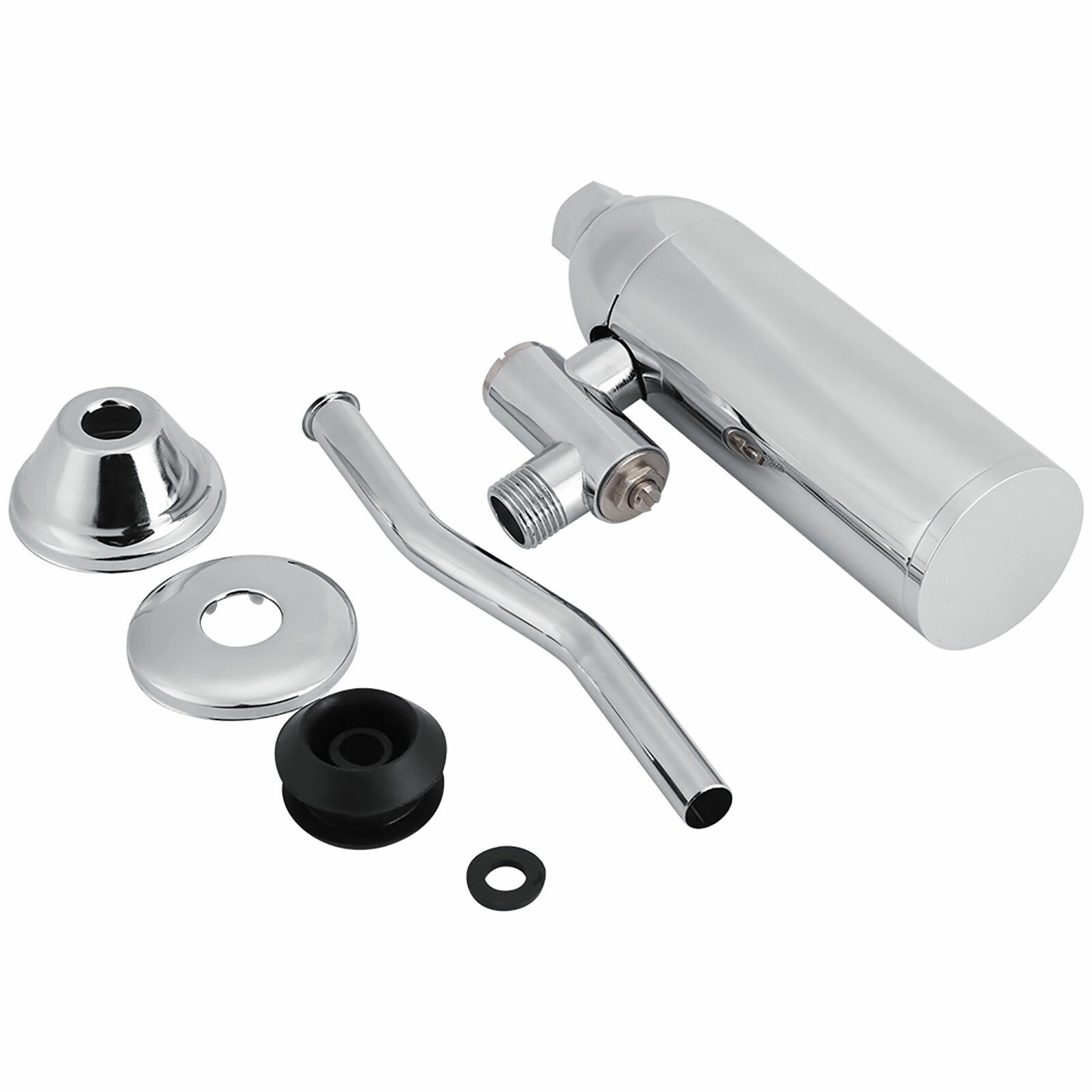 Латунный настенный инфракрасный интеллектуальный автоматический датчик для ванной комнаты, сливной клапан для писсуара для туалета