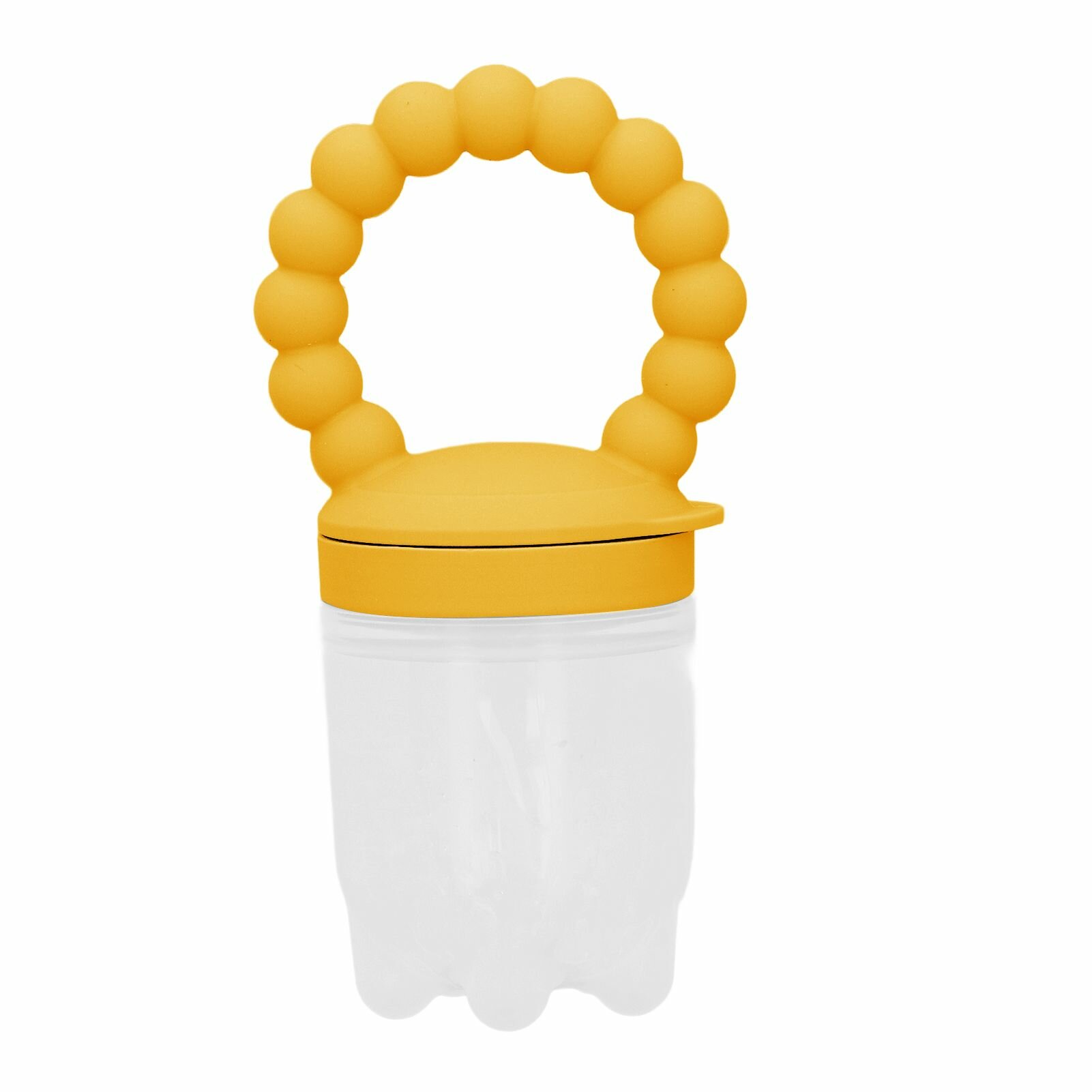 Пустышка-кантик для еды из силикона с функцией облегчения зуда и боли в деснах для детей, 101х55х33мм, безопасный для продуктов