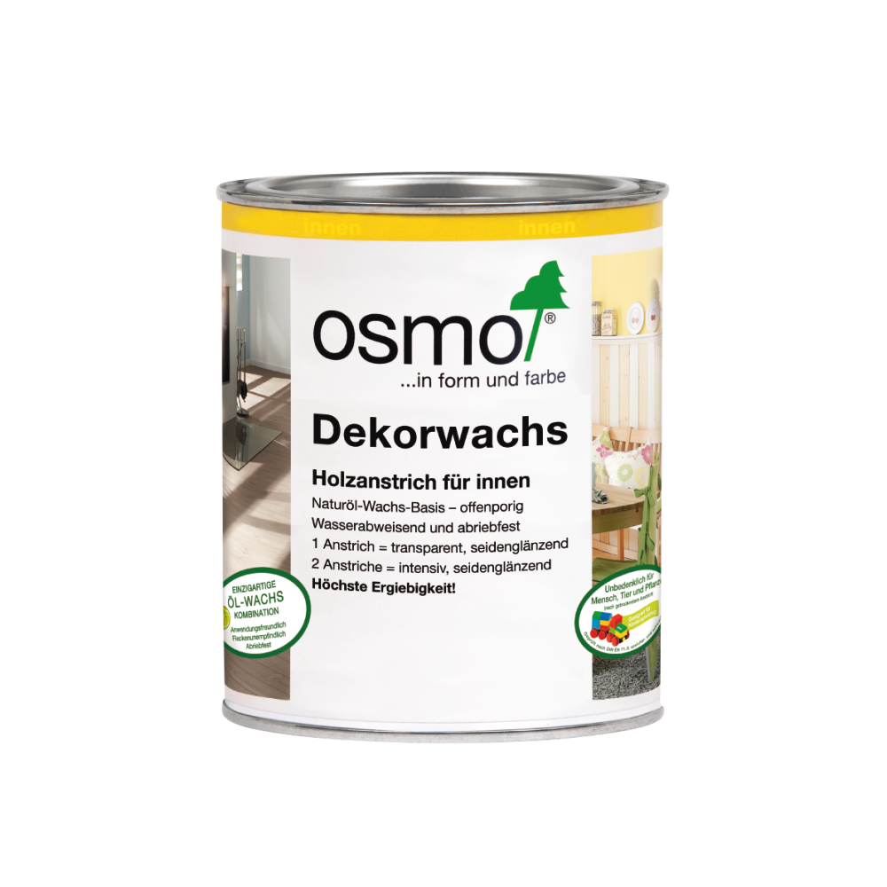 OSMO Масло цветное прозрачное Dekorwachs Transparent Tone, 3168 Дуб Антик, 0.220л.