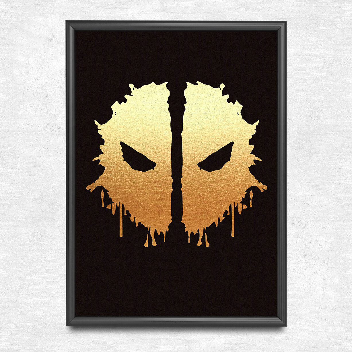 Постер Дедпул / плакат для интерьера Deadpool. Марвел, Marvel, комиксы, фильмы, Дэдпул