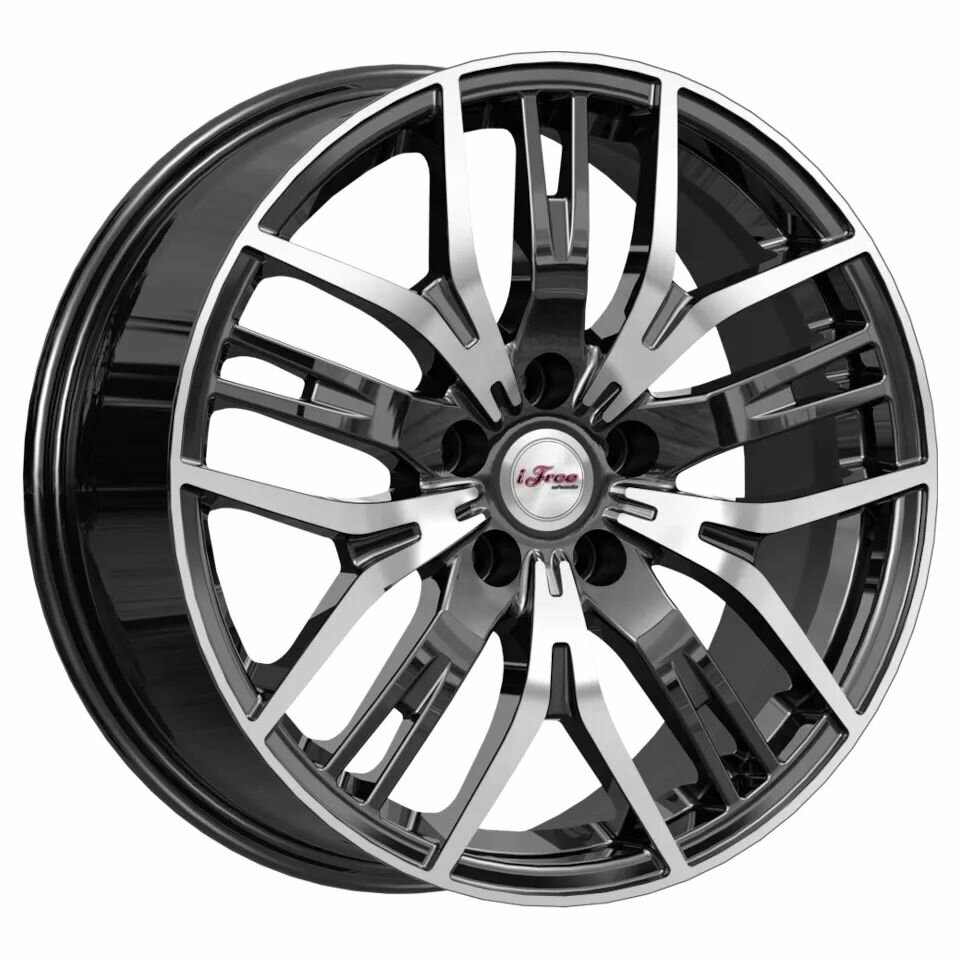 Диски легковые литые 7.0*17 5*114.3 et40 h66.1 iFree Аскет Блэк Джек(цвет)