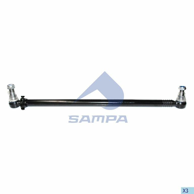 Тяга рулевая продольная L 958мм для Мерседес Актрос, Аксор, Атего арт 09761901 SAMPA