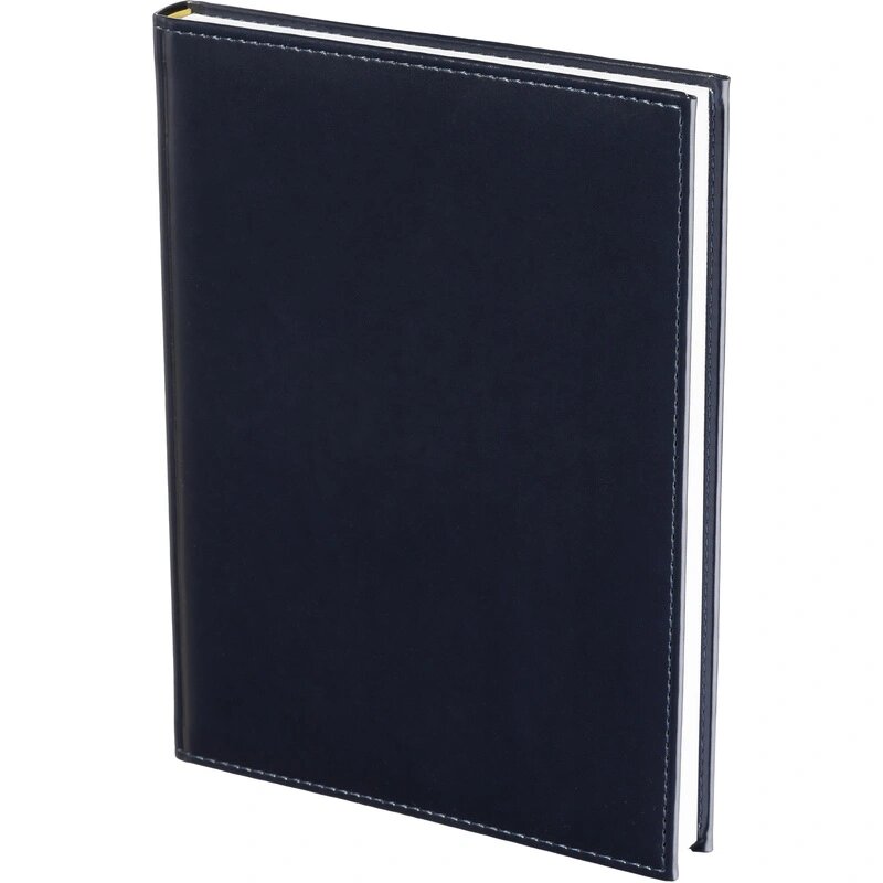 Ежедневник недатированный синий, А4, 202х272 мм, 176 л, аттасне Каньон