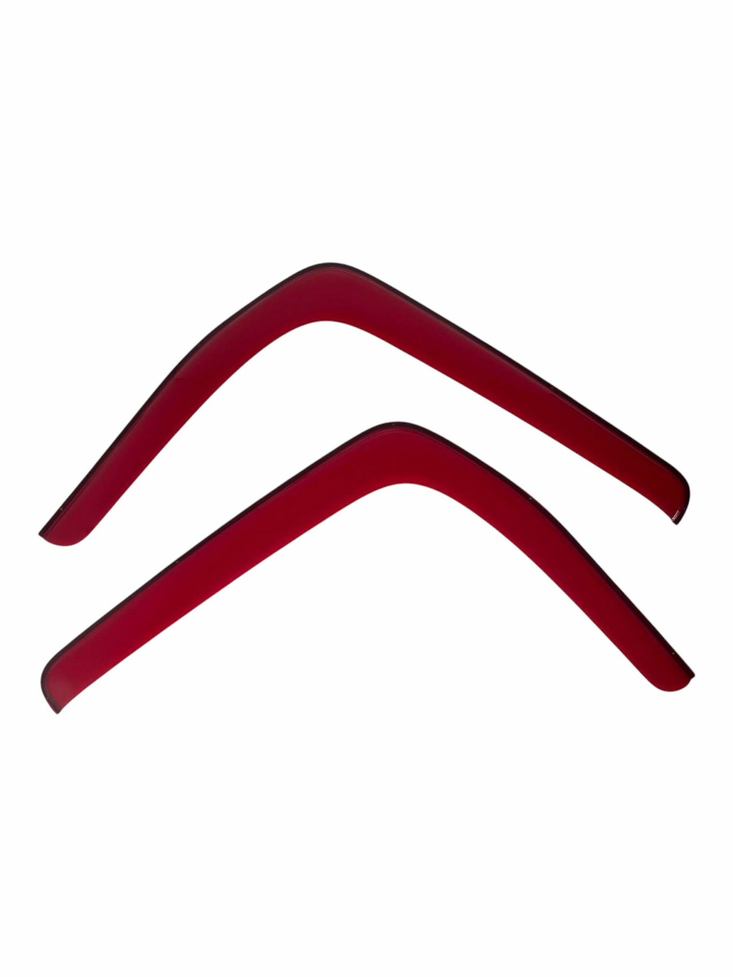 Дефлектор двери (ветровики) на КАМАЗ Компас 9 / Компас 12, Красные