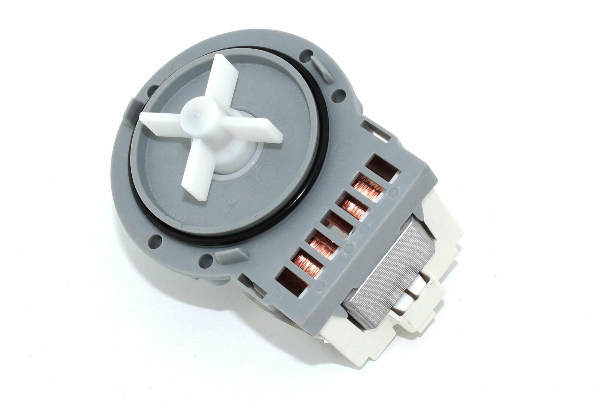 Насос сливной (помпа) LEILI 40 Вт M19/M47/M231XP/M332/M224XP для стиральной машины Samsung (медь)