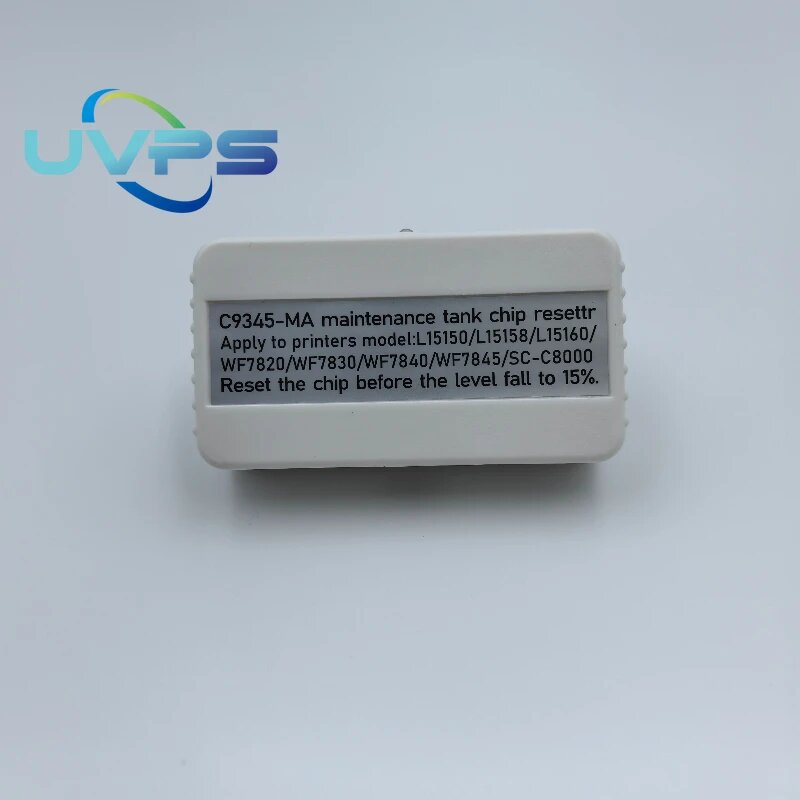Сброс чипа резервуара для обслуживания UVPS для Epson ET-8550 ET-8500 ET-16000 L8050 L15158 L15168 L15150 L15160 6558 c8000