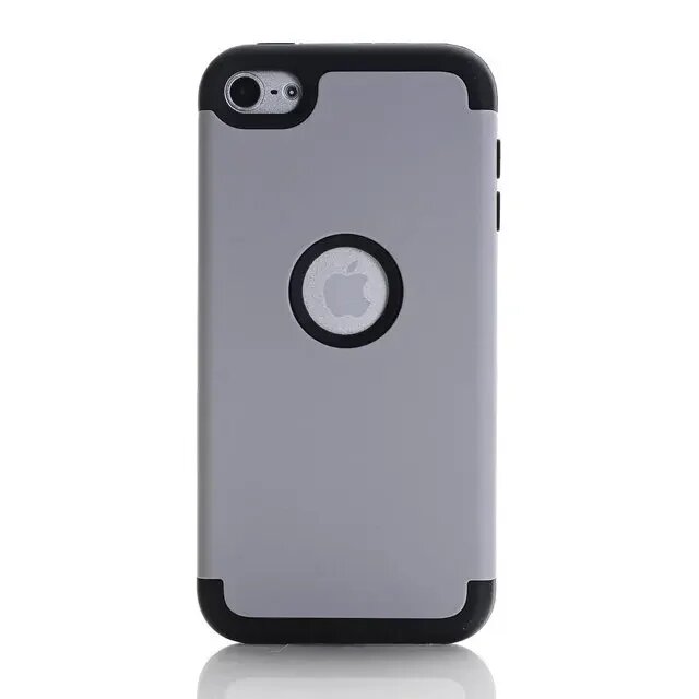 Чехол для iPod Touch 7/Touch 6, ударопрочный противоударный полноразмерный защитный чехол с двухслойным жестким поликарбонатом и силиконом