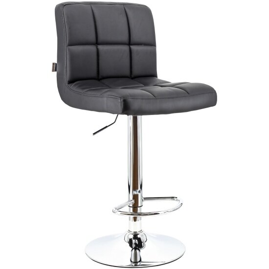 Стул барный Everprof Asti Экокожа Черный