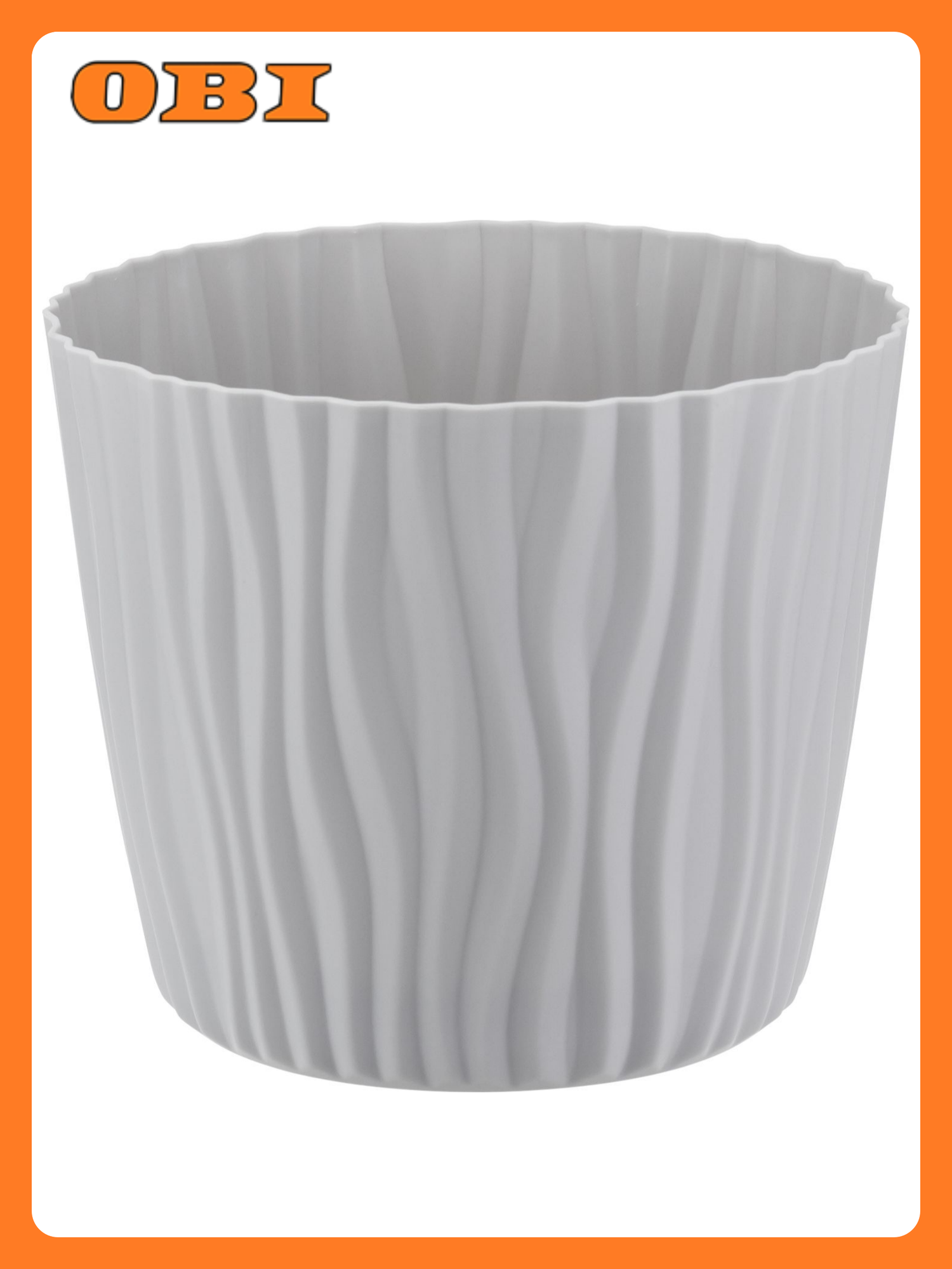 Кашпо М-Пластика "Волна" IDEA, настольное, с вкладышем