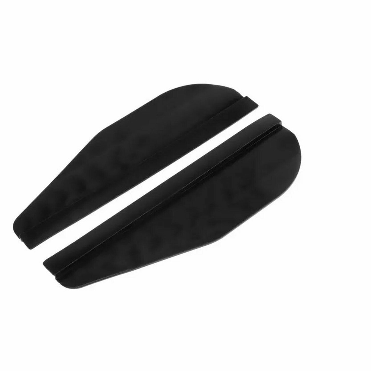 Дождевый щиток для зеркала заднего вида автомобиля, дождевой бровок, утолщенный дождевый щиток для зеркала заднего вида, углеродно-волокнистый паттерн, 2 штуки, 17.5 см x 5.5 см x 1.3 см, материал ABS пластик, универсальный, прозрачный