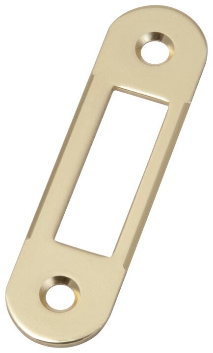 Планка ответная AGB Mediana Evolution В01000.40.03 (латунь), 22мм бэксет 35