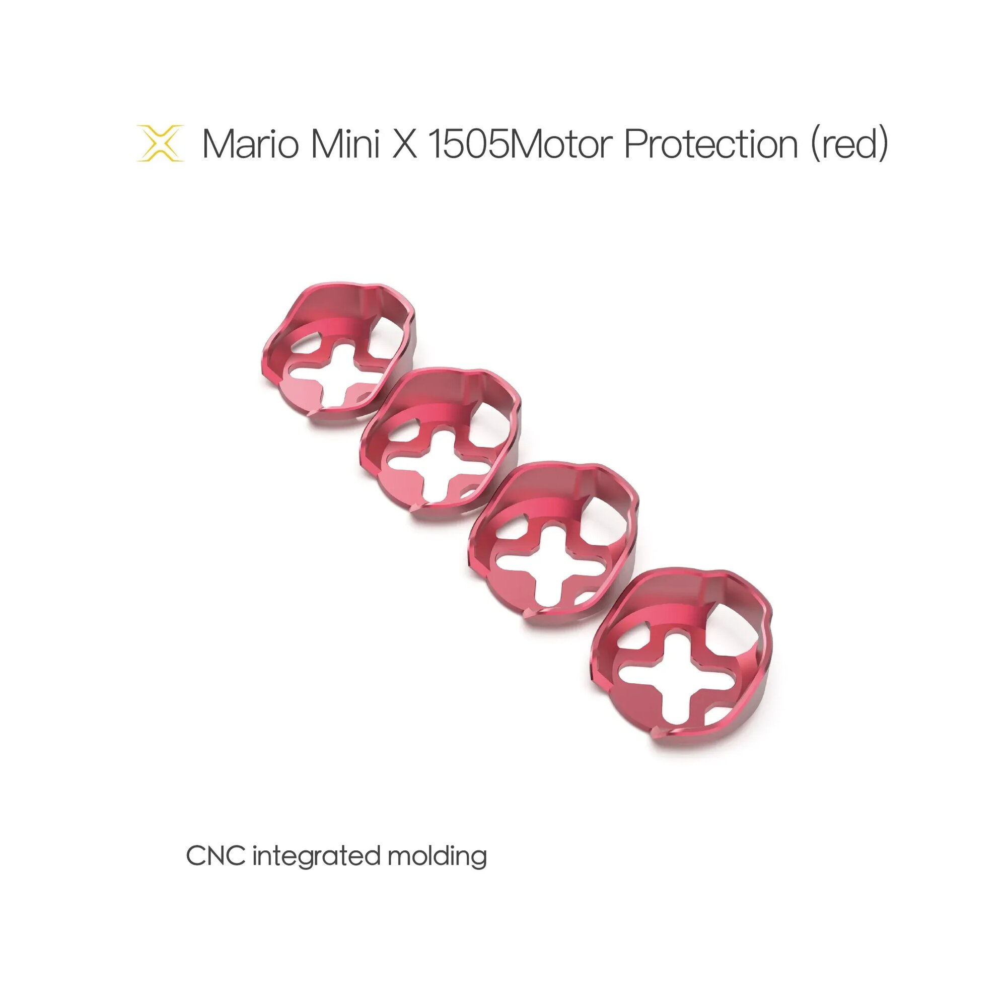 Комплект рамы SpeedyBee Mario MiniX Series CNC для O4 Air Unit и мотора BeeStorm MINIX 1505 Red