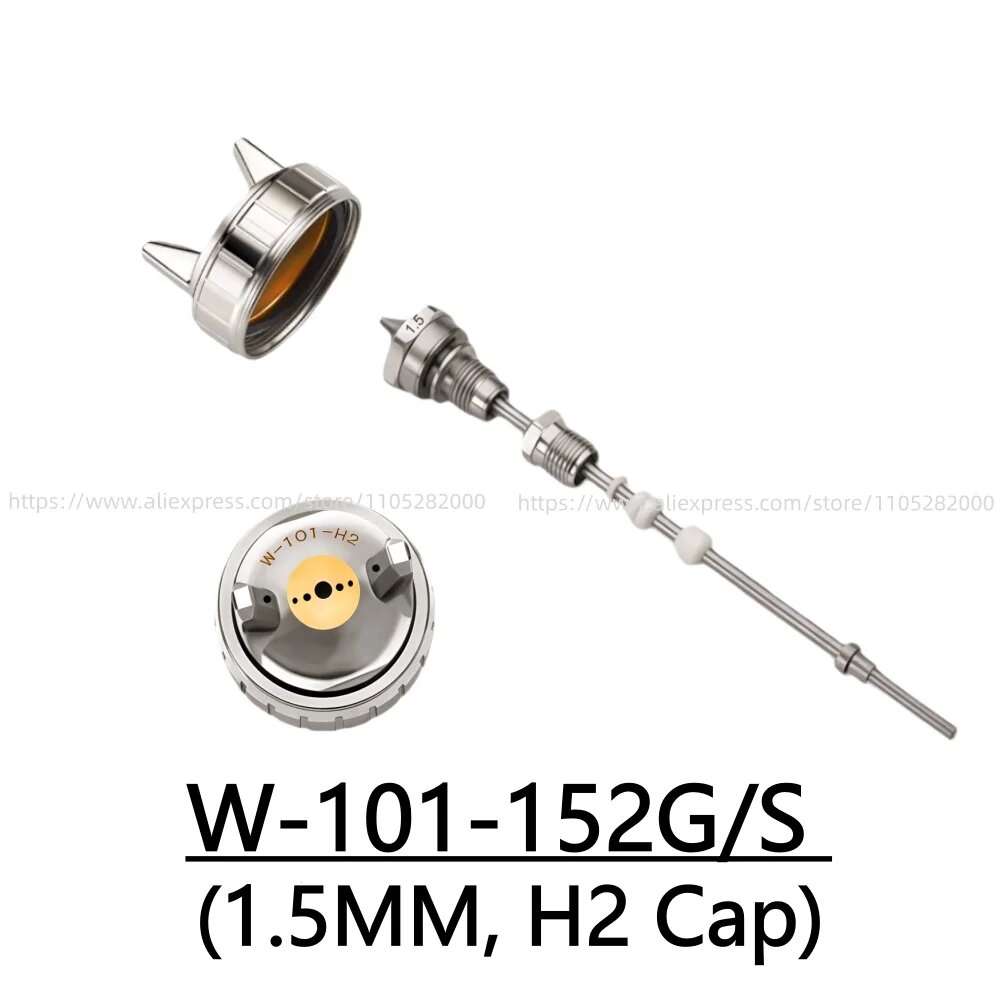 Наборы сопел и игл для краскопульта W101 152G 1.5MM H2 Cap