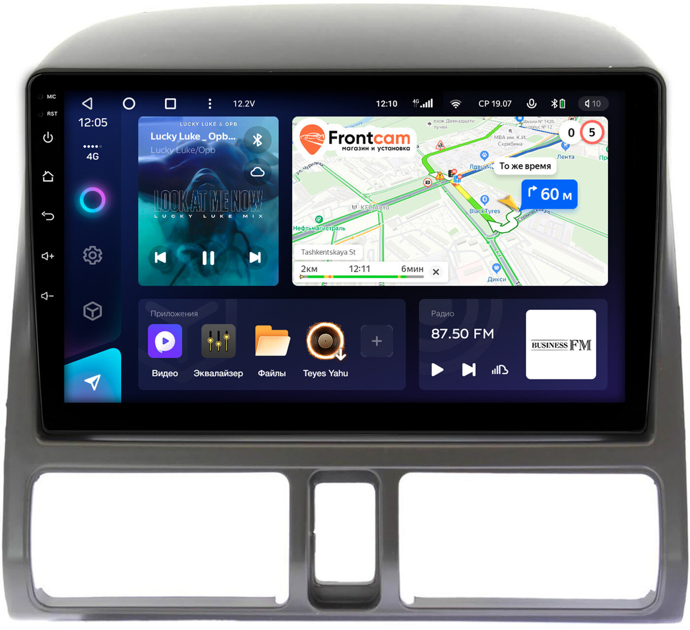 Штатное головное устройство Honda CR-V 2 2001-2006 Teyes CC3L 4/32 9 дюймов RM-9204 на Android 10 (4G-SIM, DSP, IPS)