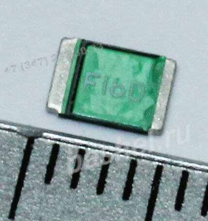 FUSE FSMD160-1812/ mSMD-160 - PolySwitch (1,6A/40V), Предохранитель