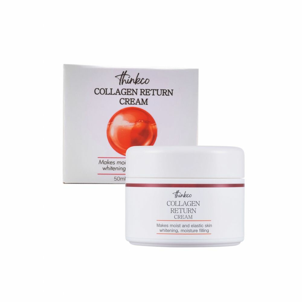 Крем для лица Thinkco Collagen Return Cream коллаген 50 мл для всех типов кожи