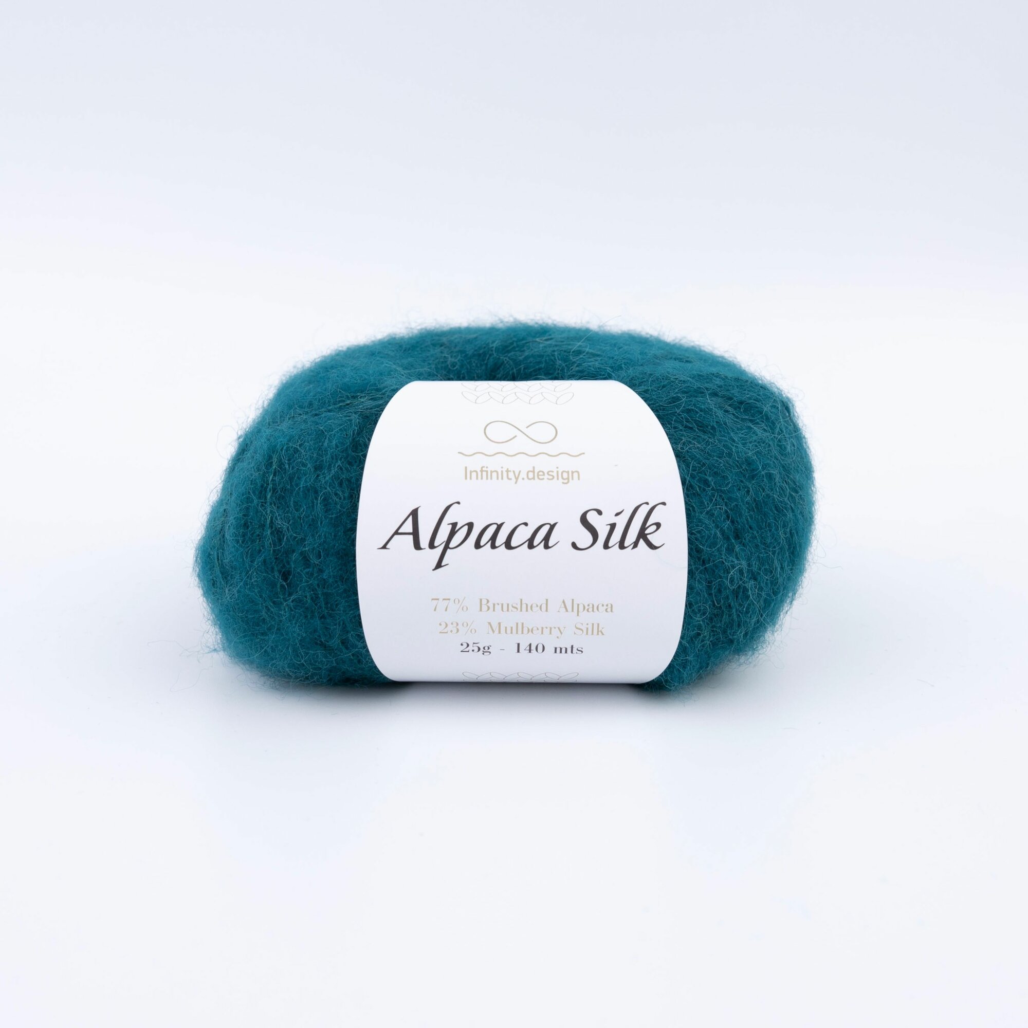 Пряжа INFINITY Alpaca Silk 6545 (3 мотка), 77% альпака, 23% шелк, 25г, 140м