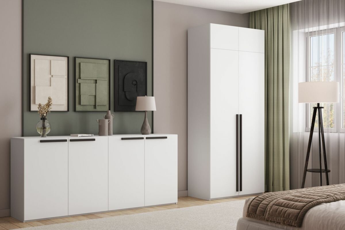 Гостиная Лорена Пакс-2 Белый для одежды 320*250*50