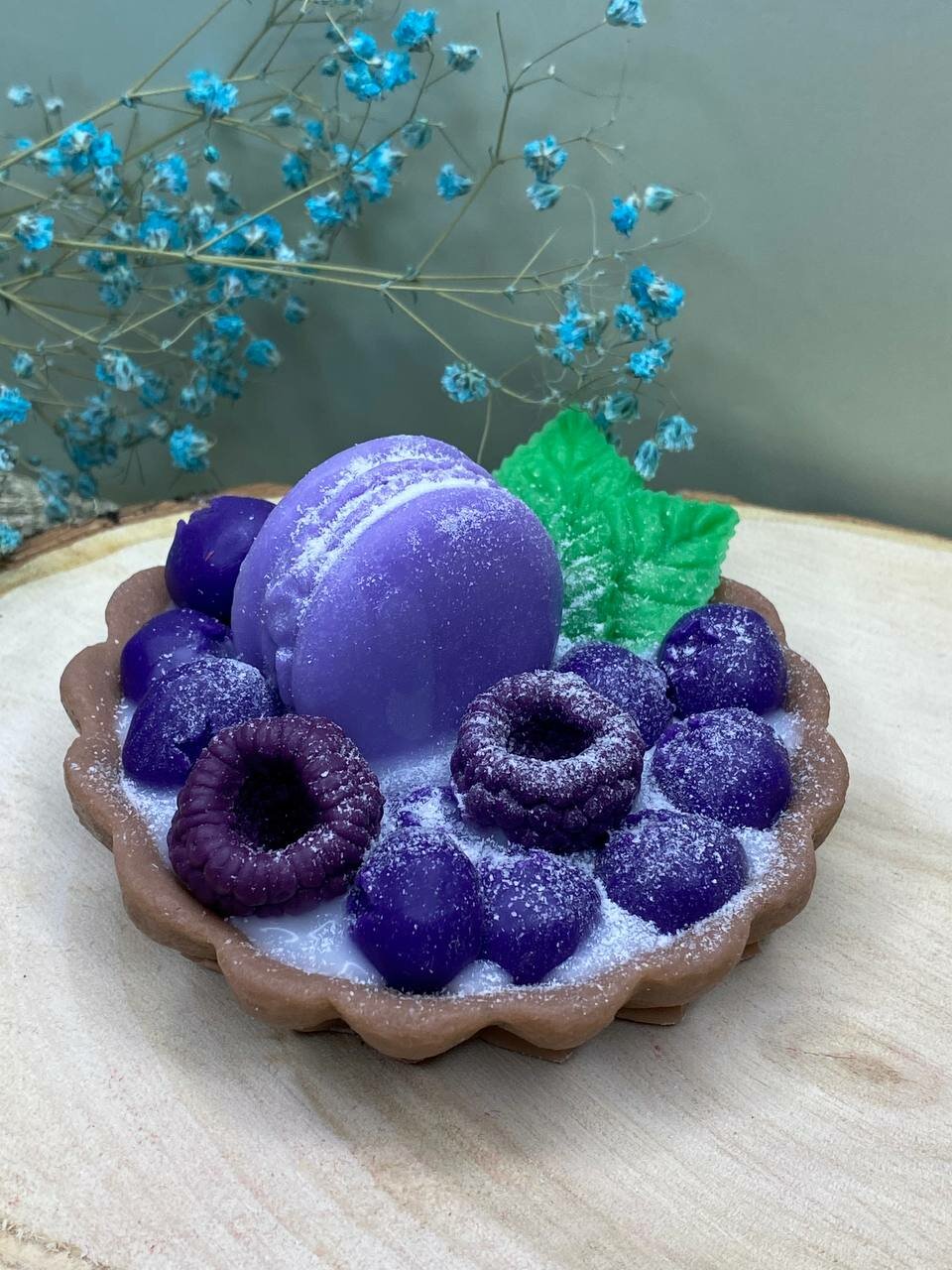 Мыло Тарталетка с макарун и ягоды