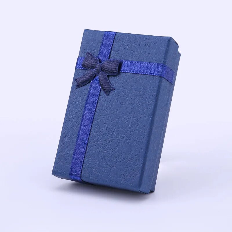 Подарочная коробка синяя 5*8*2,5 см Weikende