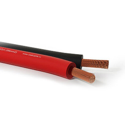 Кабель акустический с катушки двухжильный PROCAST Cable SBR 14. OFC.2,11, 1 м