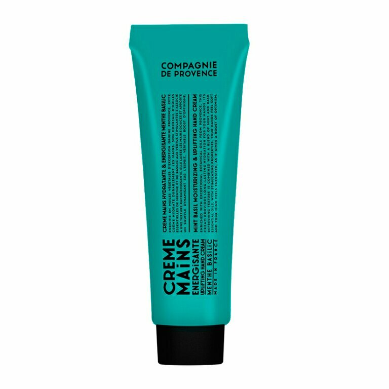 COMPAGNIE DE PROVENCE Mint Basil Hand Cream Энергизирующий крем для рук Мята Базилик 30 мл