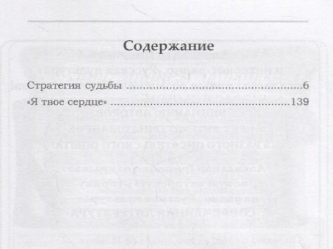 Стратегия судьбы — фото 1