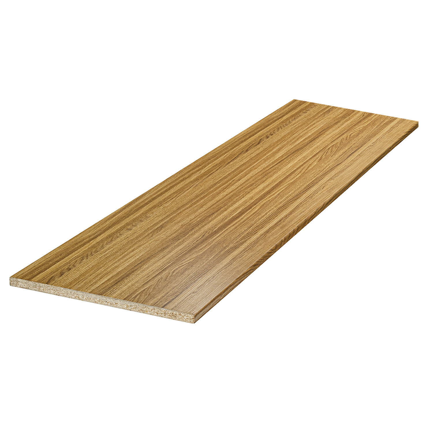 Столешница для кухни Скиф 1400х600x26мм с кромкой. Цвет - Золотистый дуб