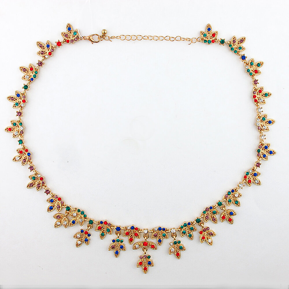 Колье, стекло