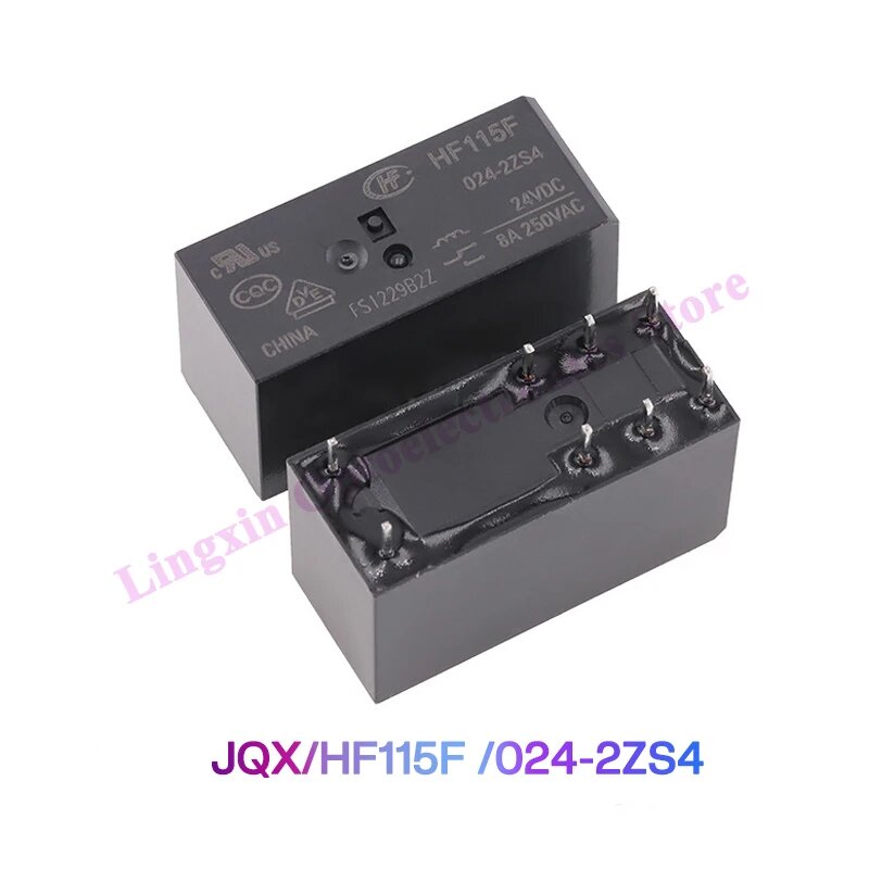 Реле мощности JQX/HF115F 024-2ZS4