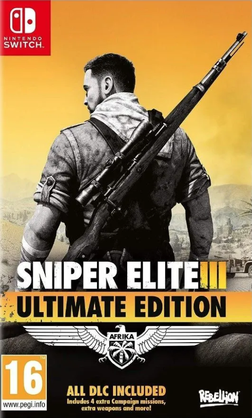 Игра Sniper Elite 3 Ultimate Edition для Nintendo Switch (Русская версия)