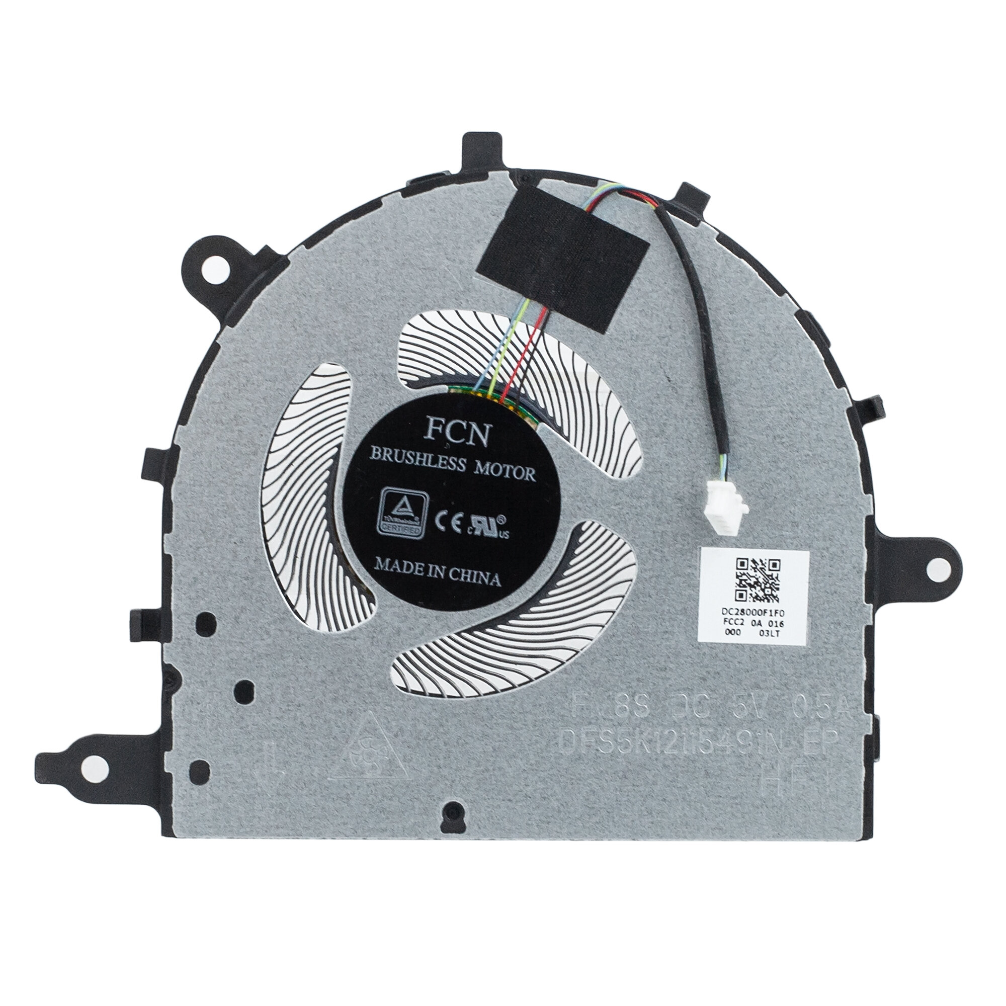 Кулер для ноутбука Lenovo IdeaPad 5 15ITL05 / IdeaPad 5 15ARE05 / IdeaPad 5 15ALC05 / IdeaPad 5 15IIL05 / 5F10S13906 / DFS5K12115491N-FM8S