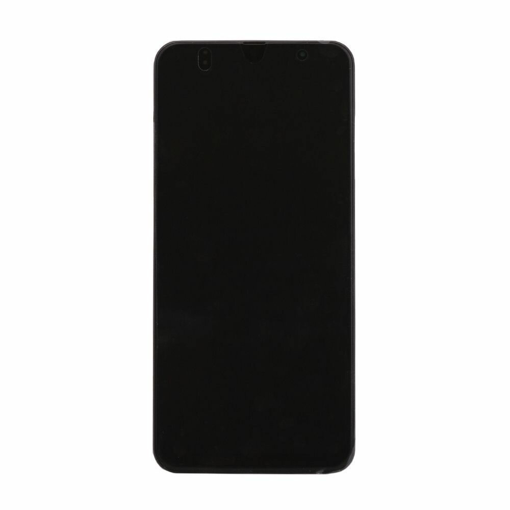 LCD дисплей для Samsung Galaxy A30 SM-A305 GH82-19202A в рамке (черный)
