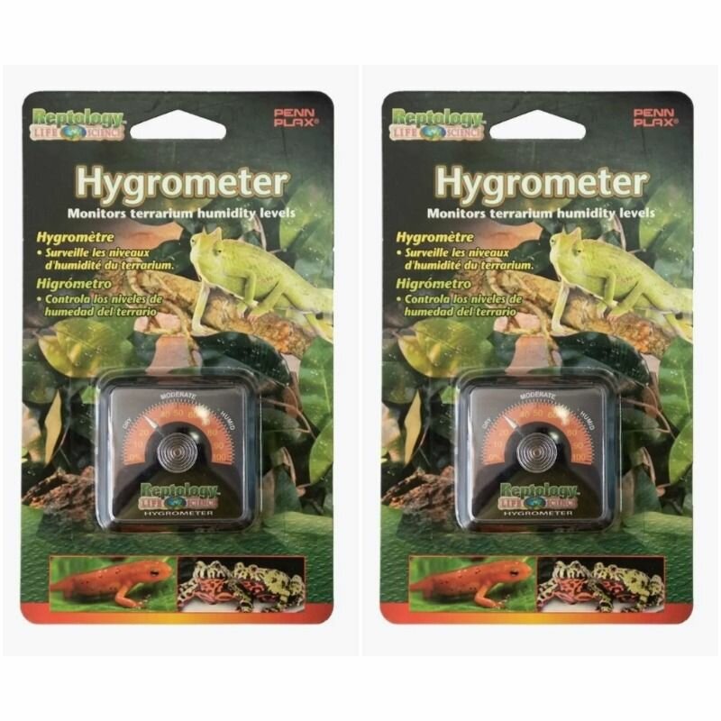 Penn-Plax Гигрометр для террариума, 2шт