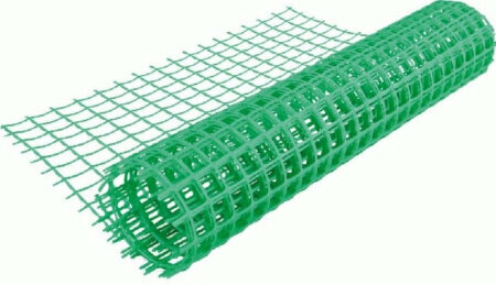 Сетка/решетка 45*45мм, 2*20м зелен. Заборная