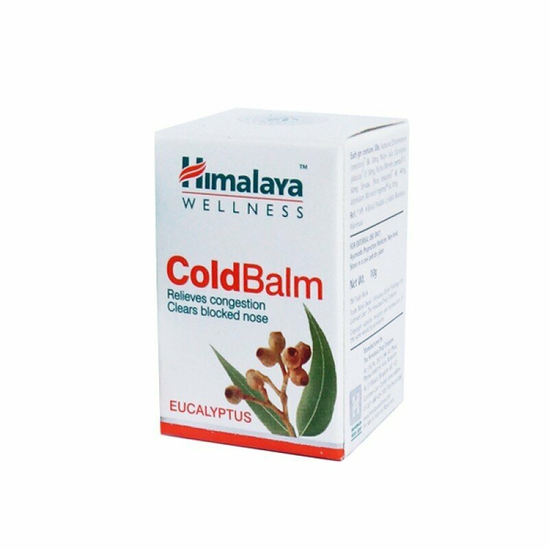 Бальзам от заложенности носа и головной боли охлаждающий (Cold Balm), 45 гр