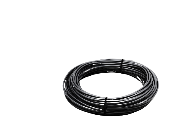 Рубашка 8-24601203 тросика переключения ABR-Lex 4mm/30m Black без заглушек (30м) черная AUTHOR