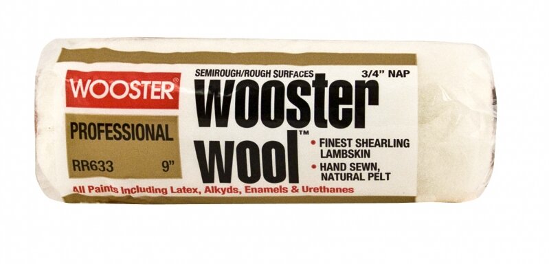 Wooster Валик из натуральной овчины WOOSTER WOOL (ворс 1,27см)