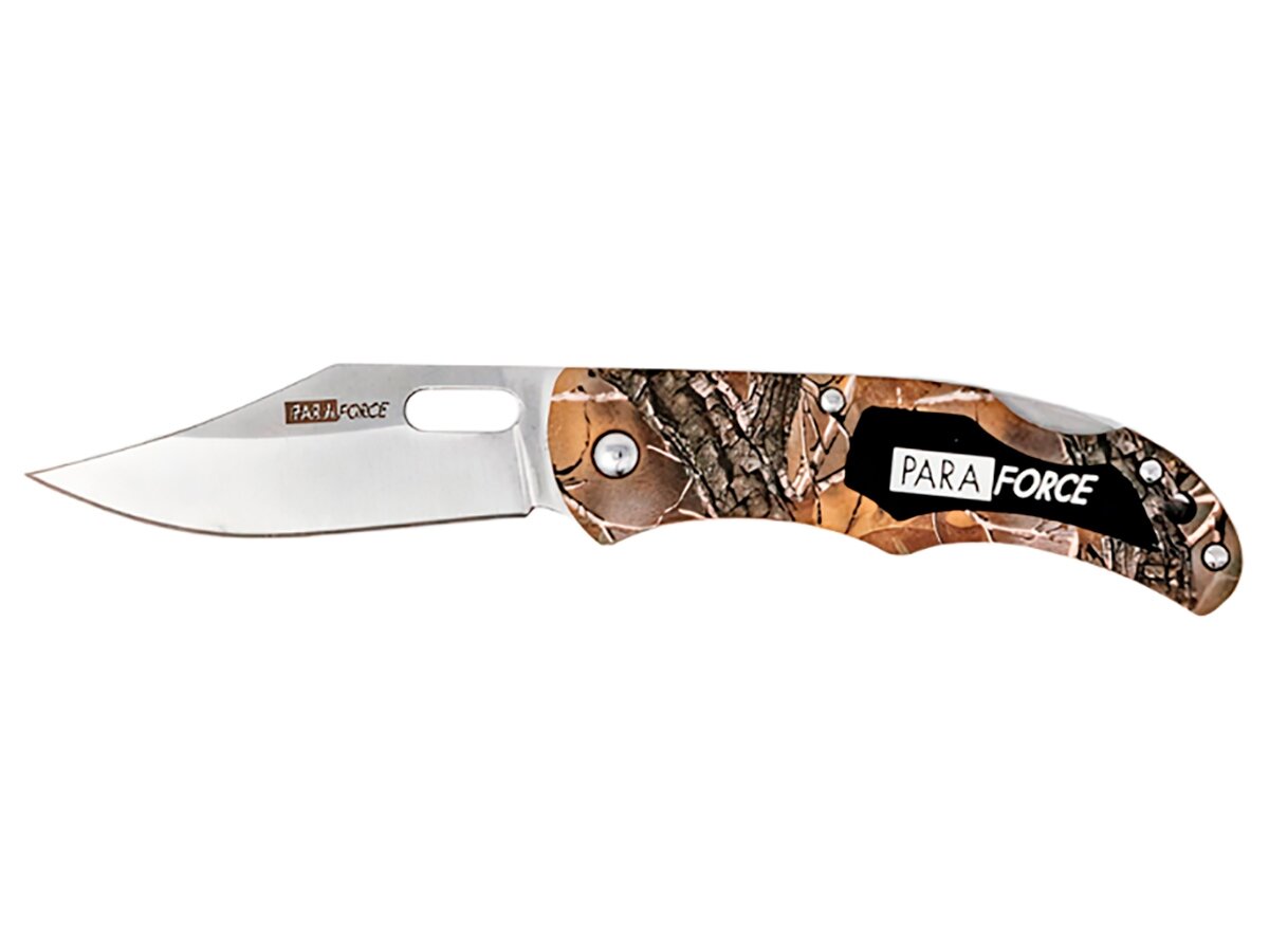 Нож Складной Accusharp Paraforce Lockback Knife, Сталь 420, Camo