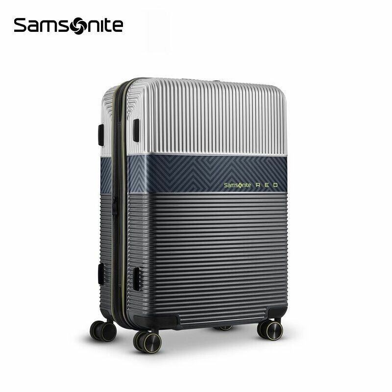 Комплект чемоданов Samsonite, 1 шт., размер S, Silver — фото 1