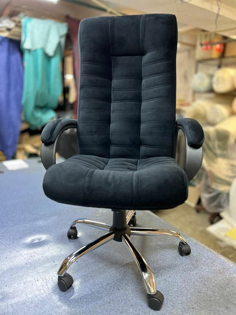 Кресло компьютерное Атлант Z МП сшивные италия 20, офисное кресло, кресло руководителя